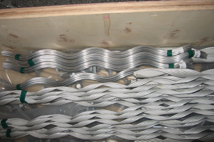 Aluminium Clad Steel Preformed Armor Rods For ACSR Cable