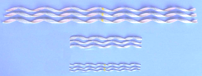 500mm Preformed Armor Rods For Copper Stranded Conductor