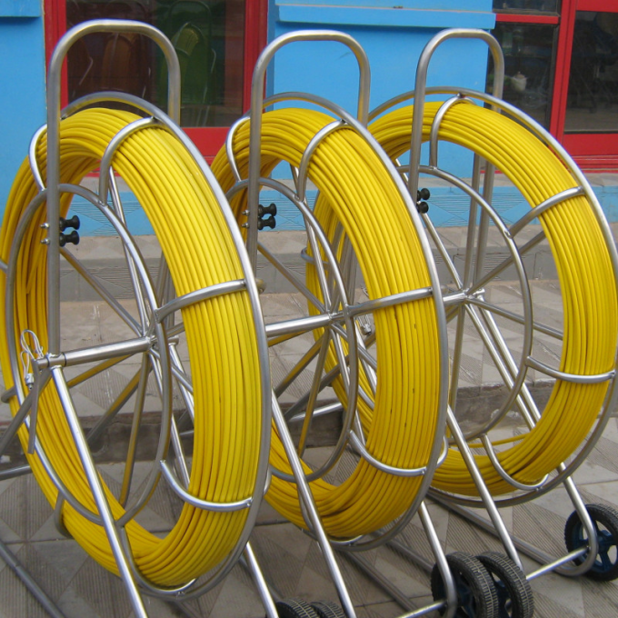 Continuous Fiberglass Duct Rodder , Mini Cobra Duct Rodder