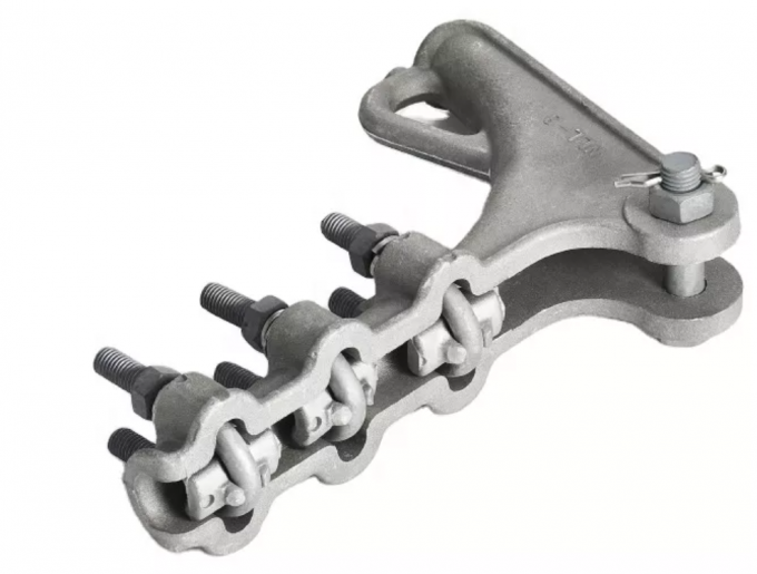 Aluminium Alloy OPGW Tension Clamp , Cable Down Lead Clamp For OPGW