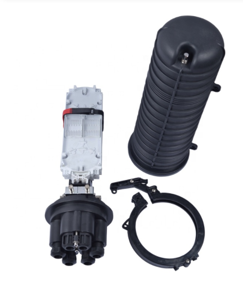 2 In 4 Out 144 Core ADSS Joint Box , Fiber Optic Cable Splice Enclosure