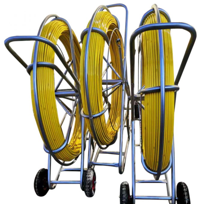 500m FRP Fiberglass Duct Rodder For Cable Pulling