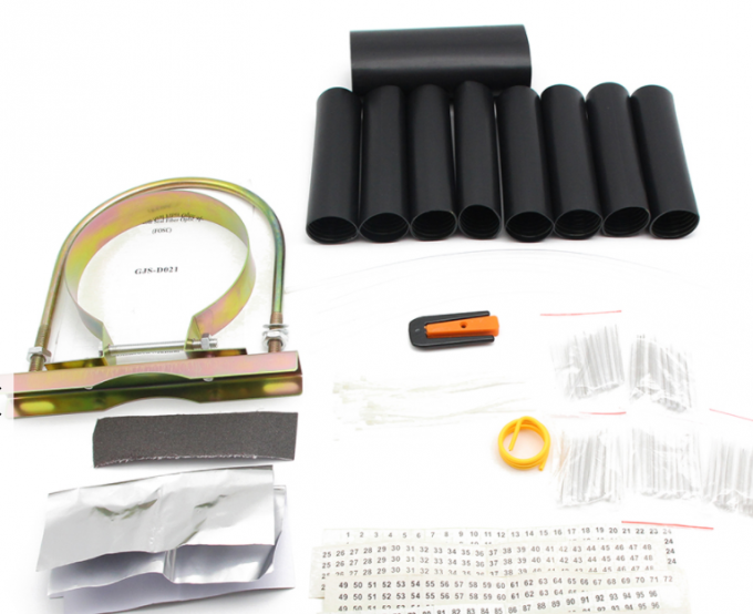 144F OPGW Joint Box , Vertical Fiber Optic OPGW Splice Enclosure