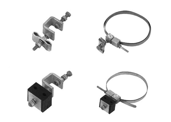 Tower Fiber Optic Cable Down Lead Clamp For OPGW
