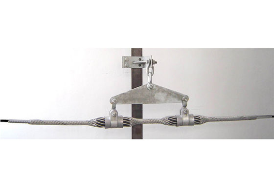 ADSS OPGW Suspension Clamp , Suspension Clamp For Fiber Optic Cable