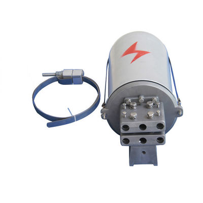 144F OPGW Joint Box , Vertical Fiber Optic OPGW Splice Enclosure